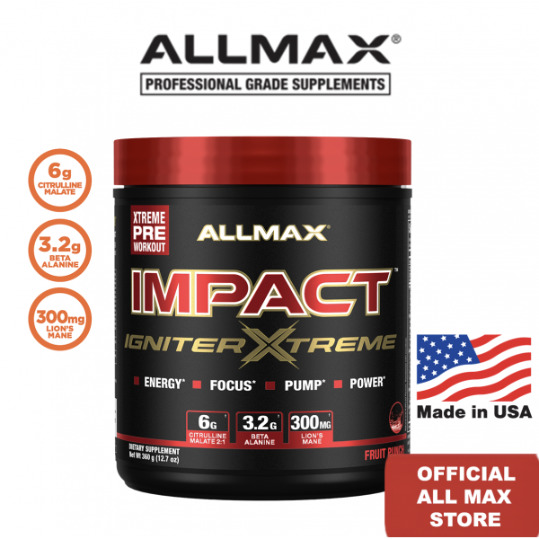 All Max Nutrition Impact Igniter Xtreme Pre Workout (30 Servings)